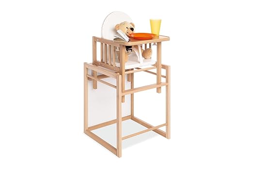 Deluxe Eco Combination Wooden Baby High Chair | Table & Chair Set | 6m ...