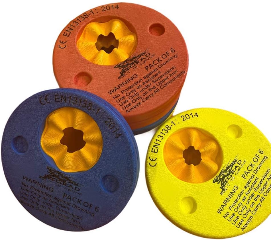 Fully Safety Tested 6 pc Baby Learn to Swim Discs | EVA Foam Arm Bands ...