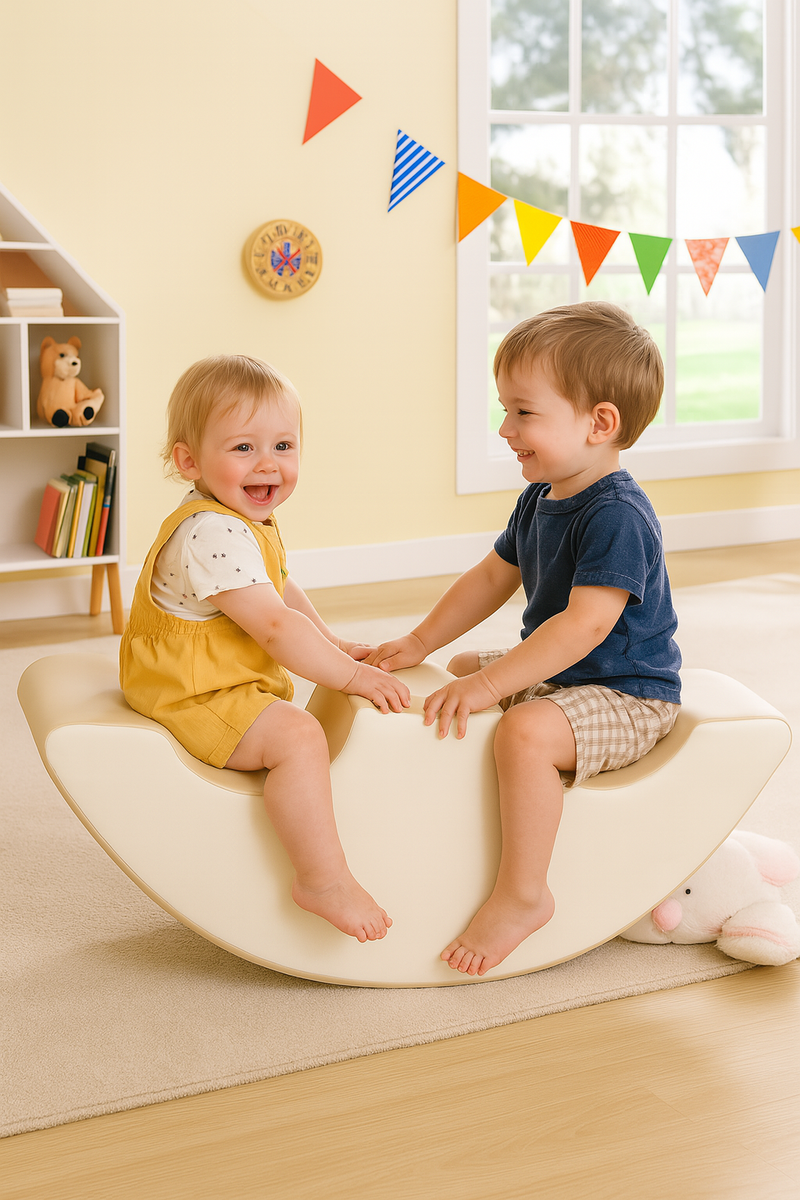2 Seater Autism-Friendly Pikler Ride On | Soft Play Rocker | 10m+ – www ...