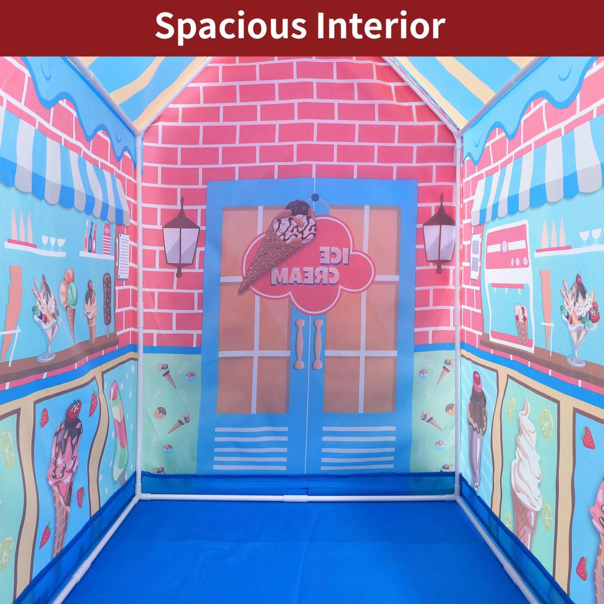 Children's Pop-Up Ice Cream Parlour Play Tent | Role Play Fun | Den ...