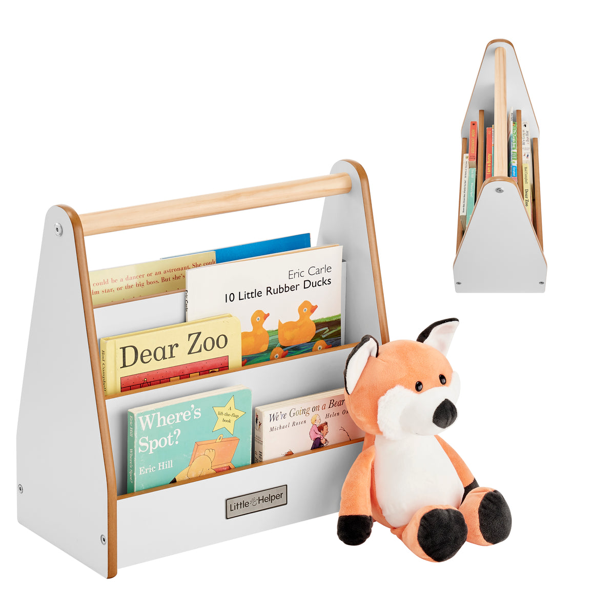 Childrens Montessori Small Bookcase | Mini Bookcase | Low Bookcase ...