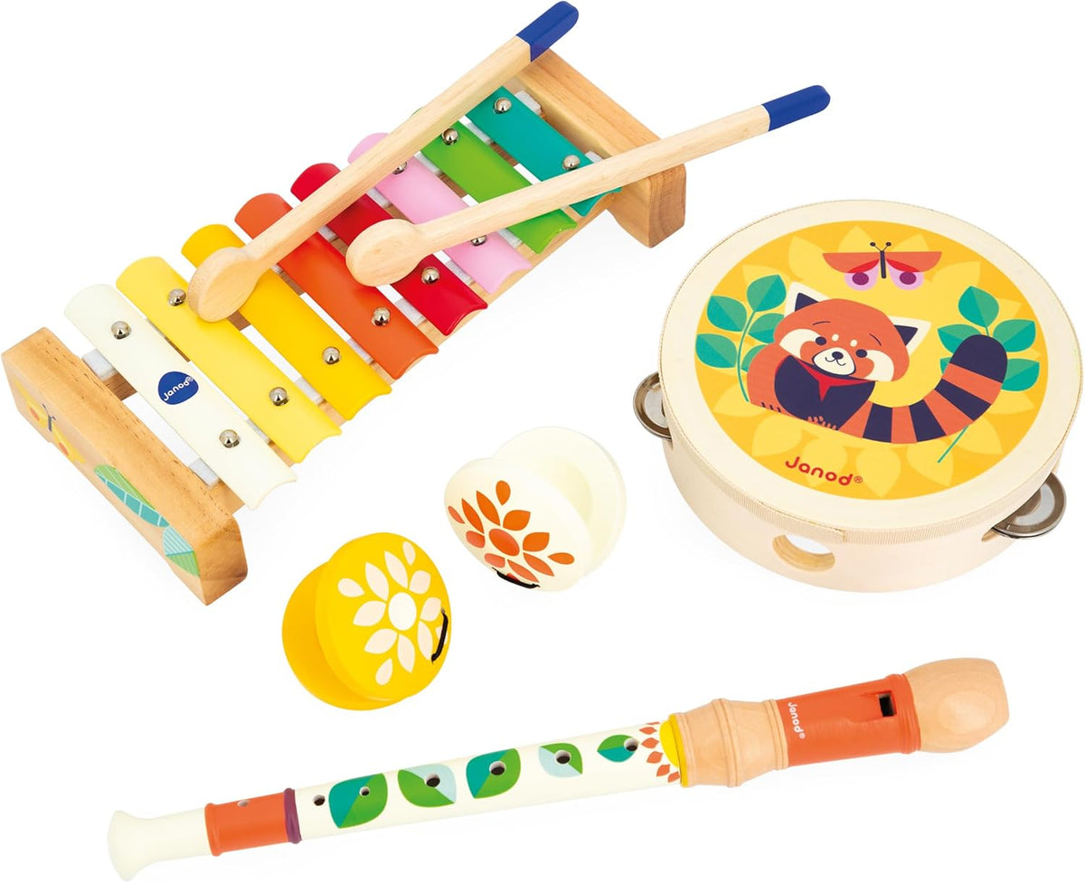 Kids Musical Instrument Set | Wooden Toddler Music Toys | 12m+ – www ...