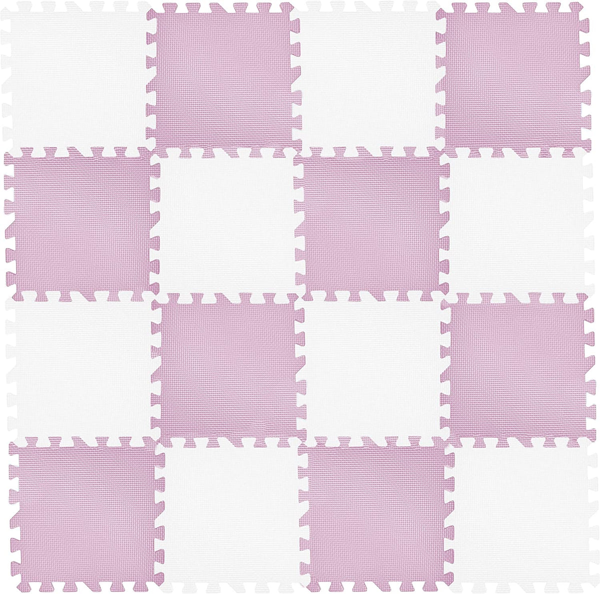 16 Montessori Foam Play Floor Mats for Baby Playpens | Grey Pink White ...